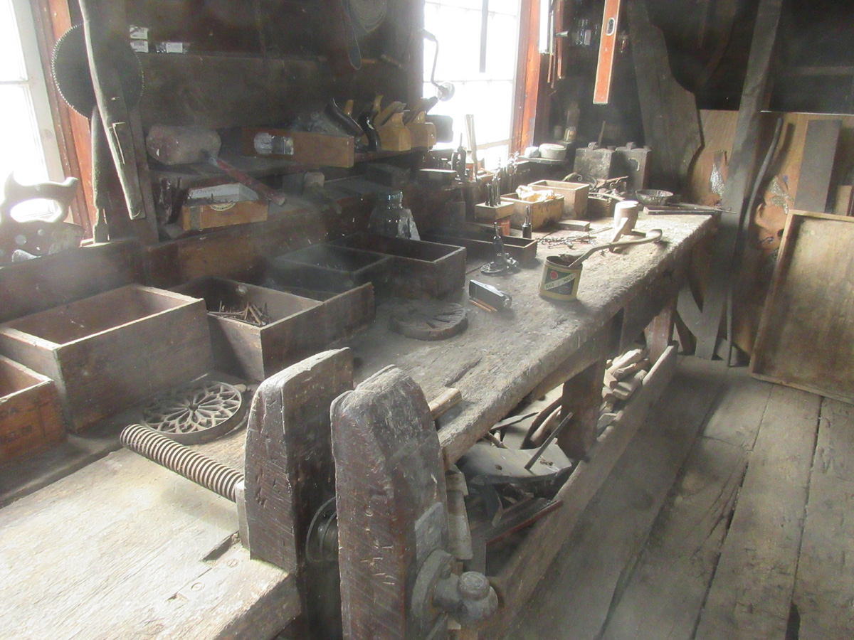 Carpenter and Blacksmith Slides - Harlan House