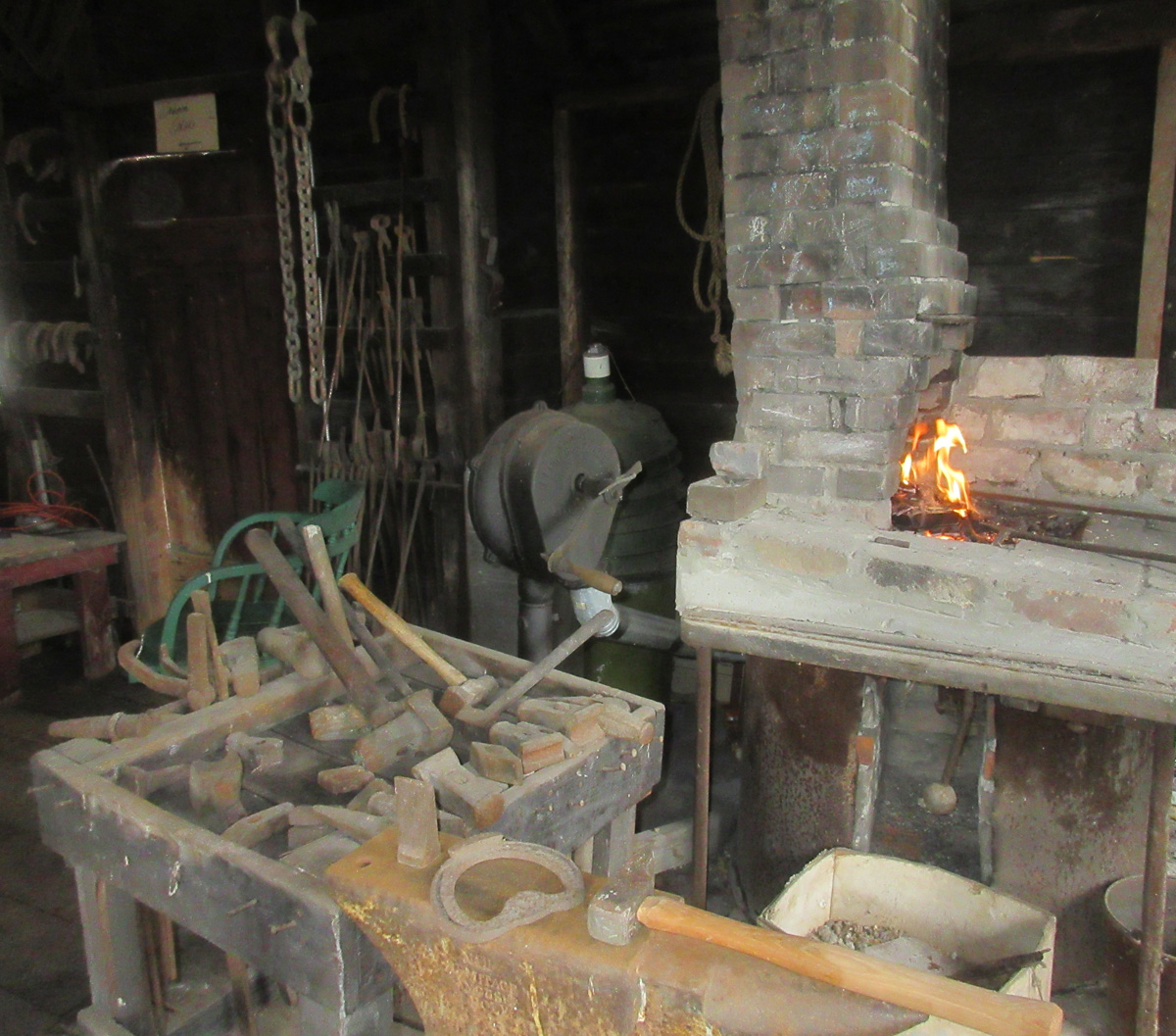 Carpenter and Blacksmith Slides - Harlan House
