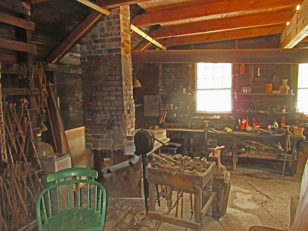 Carpenter and Blacksmith Slides - Harlan House