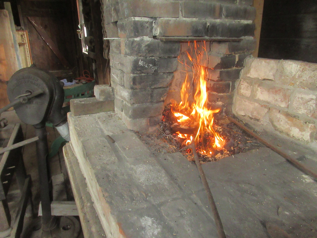 Carpenter and Blacksmith Slides | Harlan House